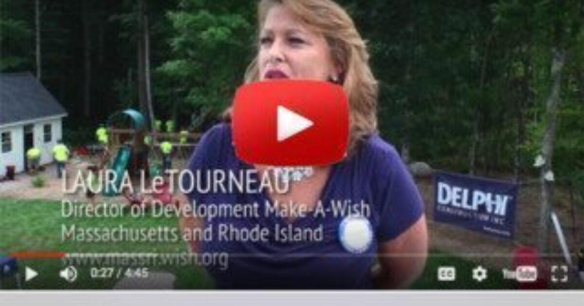 Connor's Tree House Video | Delphi Construction