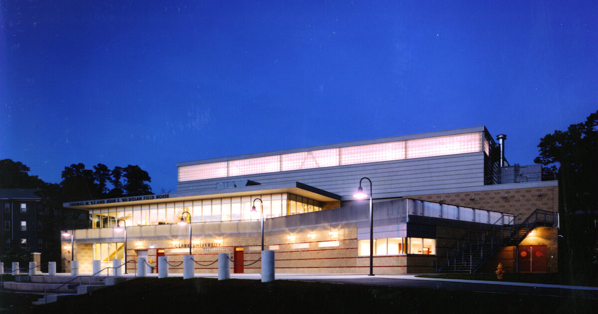 Dolan Fieldhouse & Athletic Fields at Clark… | Delphi Construction